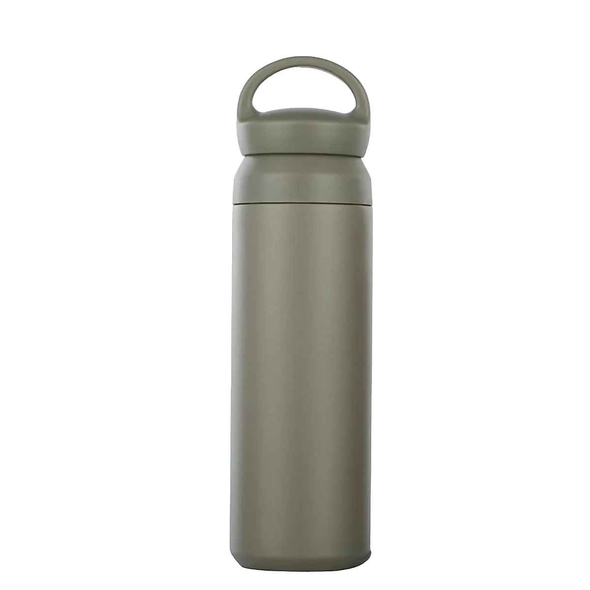 Generic Japanese Style Travel Tumbler Vacuum Insulated Thermos (Olive Green) 450 ML (15.2 oz)