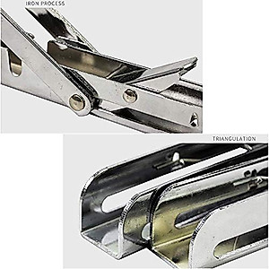 PIBM Stylish Simplicity Shelf Wall Mounted Floating Rack Shelves Triangular Bracket Bookshelf Solid Wood Metal Multifunction High Capacity Indoor Furniture,5 Sizes, a , 50x25cm