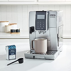 De'Longhi ECAM35075SI Dinamica with LatteCrema System and LCD Display, Silver
