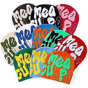 HAILTH Y2K Women's Beanies Wool Acrylic Knitted Hat Women Hats Beanie Wireless Winter Knit Hat Warm Knitted Cap Casual Skullies Outdoor