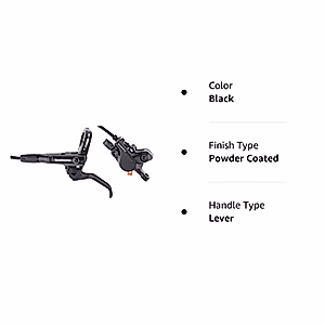 Shimano Deore BL-MT501/BR-MT500 Disc Brake and Lever - Front, Hydraulic, Post Mount, Resin Pads, Black