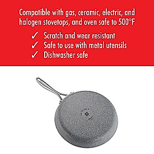 ZWILLING Vitale 10-inch Nonstick Frying Pan, Aluminum, Scratch Resistant, Made in Italy