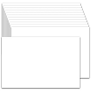 100 Pack 5x7 Cardstock Paper, 80lb White Cardstock Thick Paper Heavyweight Cardstock for Printer, Postcards, Wedding Invitation, Thankyou Cards, Mothers Day Gift Cards