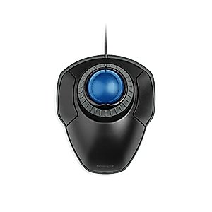 Kensington Orbit Trackball Mouse with Scroll Ring (K72337US), 4 1/2X5 1/2X2"