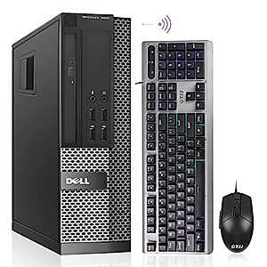 Dell OptiPlex 7020 Desktop Computer, 32GB Ram New 2TB SSD, Intel Quad Core i7 4790 up to 4.0GHz, AC8260 Built-in WiFi 5, Dual Monitor Supported, DVD-RW HDMI Windows 10 Pro (Renewed)