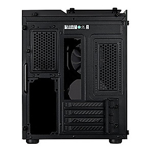 CORSAIR CRYSTAL 280X RGB Micro-ATX Case, 2 RGB Fans, Lighting Node PRO included, Tempered Glass - Black (CC-9011135-WW)