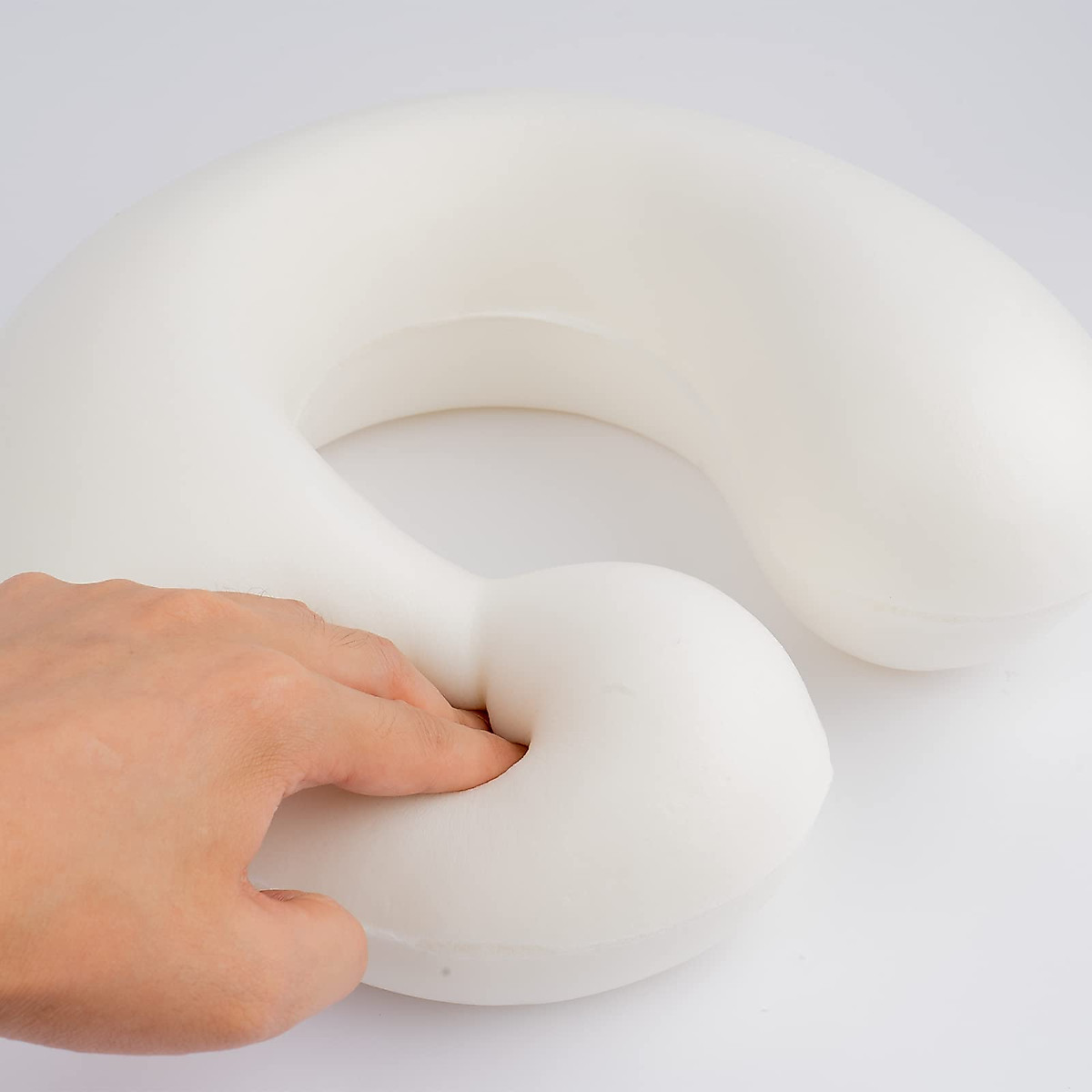 Niuniu Daddy Neck Pillow for Traveling, Pure Memory Foam Travel Neck Support Pillows for Airplane, Car Headrest Sleep - Age 8+ Children Kids Including Adults - Unicorn Travel Pillow