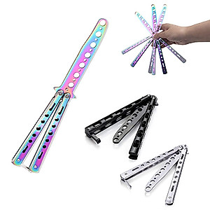 KALOPEZY 3 Pack Practice Tools Game Equipment for Practice, Stainless Steel Set of 3 Color