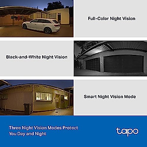 TP-Link Tapo 2K Outdoor Pan/Tilt Security Wi-Fi Camera, 360° View, Motion Tracking, Compatible with Alexa & Google Home, Night Vision, Free AI Detection, Up to 512GB Storage, Tapo C510W
