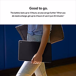 Google Pixelbook Go - Lightweight Chromebook Laptop - Up to 12 Hours Battery Life[1] - Touch Screen- Just Black