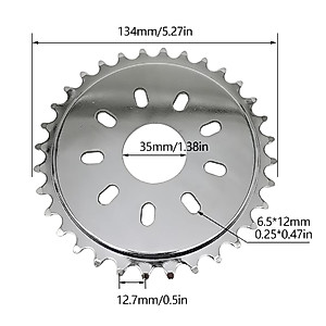 GMSLuu 350W 24V36V Electric Conversion Kit Electric Bicycle Hub Motor Kit Electric Bike Drive Motor Kit for Common Bike Left Chain Drive Customized(36V Thumb Kit)
