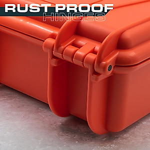 Seahorse 120 Protective Case without Foam, Neon Orange