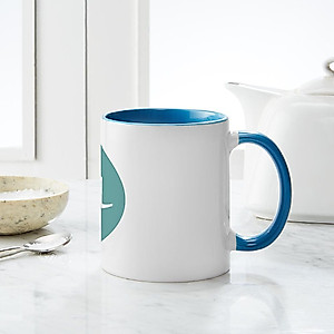 CafePress Grandmother In Korean TEAL Mug Ceramic Coffee Mug, Tea Cup 11 oz