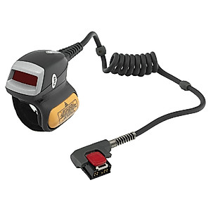 RS419 Ring Scanner for Symbol Zebra WT41N0 WT4090, RS419-HP2000FSR Wearable Ring Barcode Scanner Reader,1D Laser,Cable to ARM Mounted Unit