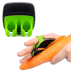 Finger Grip Vegetable Peelers for Kitchen - Carrot Peeler, Potatoes Peeler, Cucumber Peeler, Palm Peeler - Silicone Veggie Peeler for Kitchen Fruit Peeler Kitchen Peeler - Potato Peeler Hand Grip
