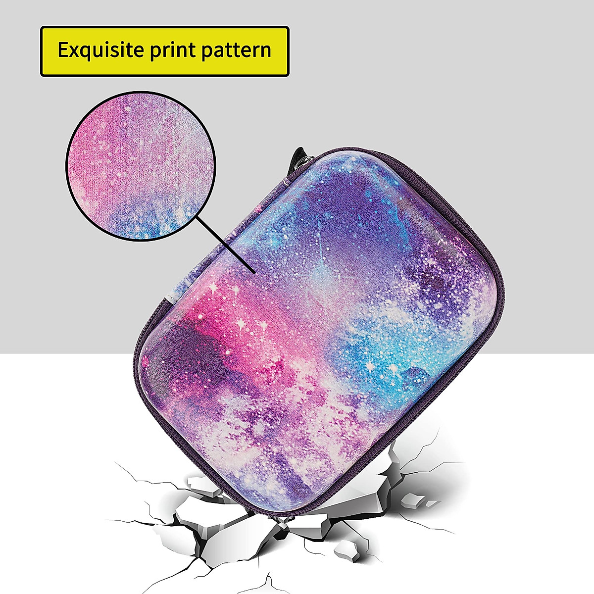 TPCY Portable cards Case Compatible with Set Enterprises Five Crowns Card Games (Only Case) (Galaxy)