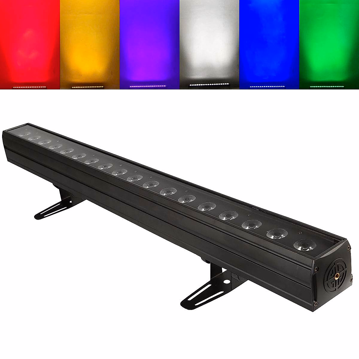 TC-Home 18 LED RGBWA UV 270W Wall Wash Bar Light 7/9 CH DMX 512 DJ Party Disco Stage Lighting (6 in 1)