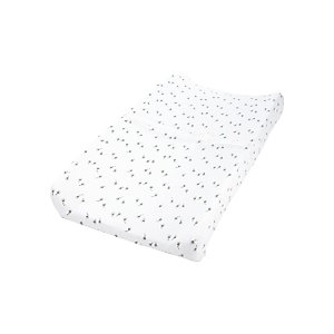 Simple Joys by Carter's Baby 2-Pack Cotton Changing Pad Covers, Stripe/Avocados, One Size