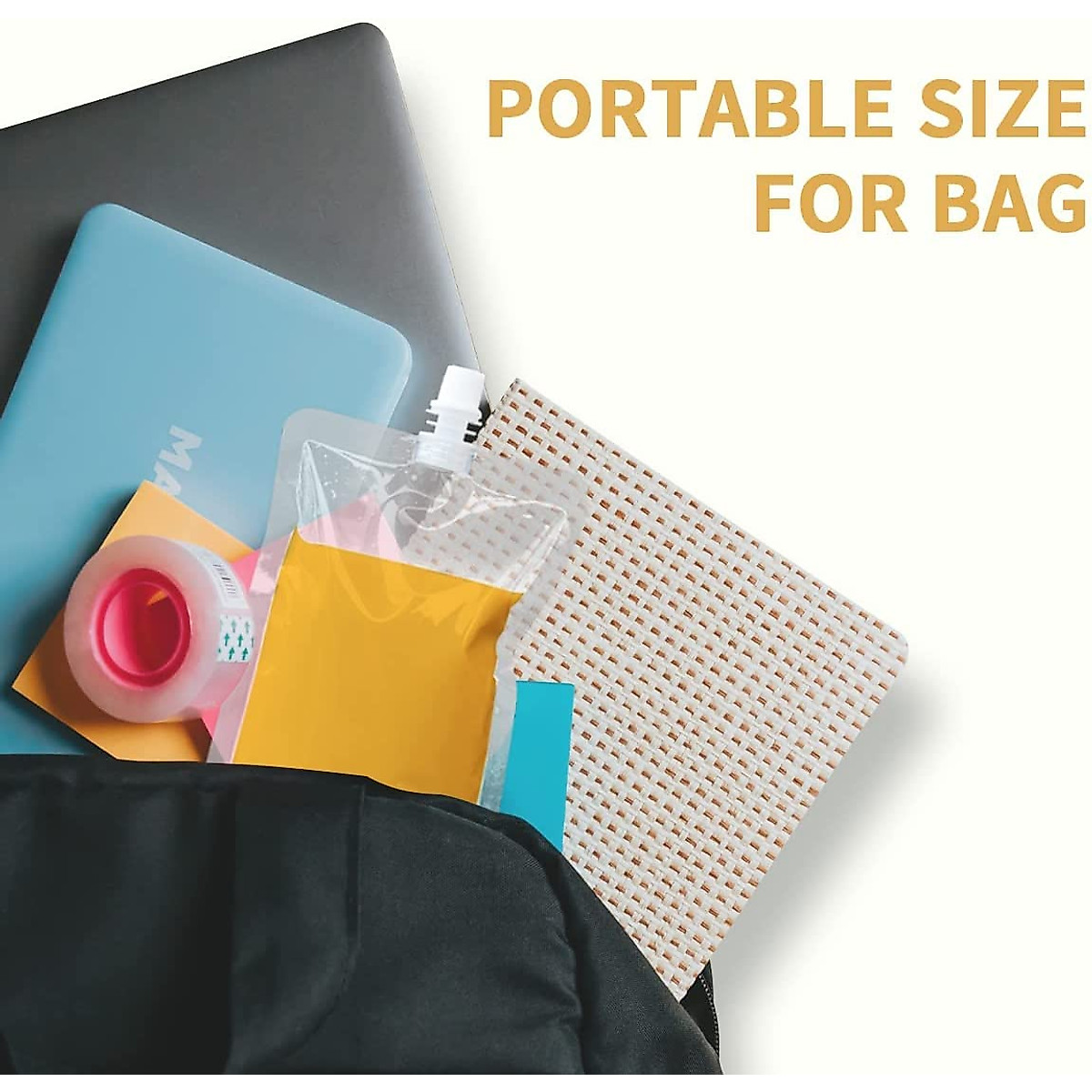 30pcs Refillable Drink Pouches for Festivals Clear Travel Plastic Drinks Flasks Cruise Kit Reusable for Alcohol Liquor Juice Bags Drink Container Party Hot Cold Beverage 30pcs(10*250&10*380&10*500ml)