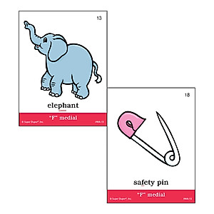 Super Duper Publications | Articulation F Sound Fun Deck | Vocabulary and Language Development Flash Cards | Educational Learning Materials for Children