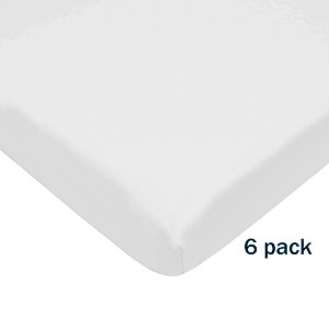 TL Care Health, Portable Mini Crib 6 Pack. Fits Neonatal Cribette, 23" x 35" x 3", 6/pk