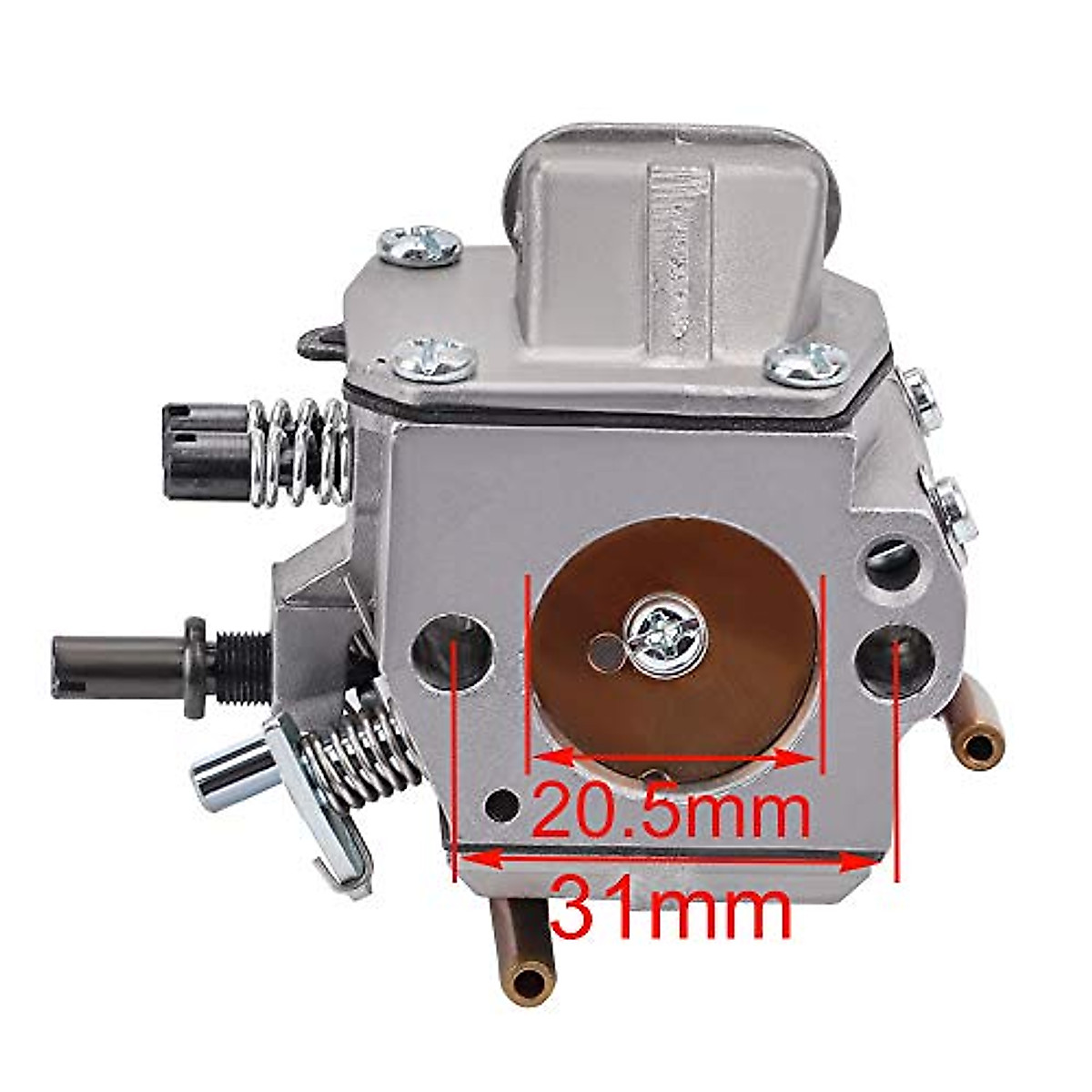 Harbot MS460 Carburetor Carb with Ignition Coil for Stihl 044 046 MS440 MS 460 Chainsaw Parts