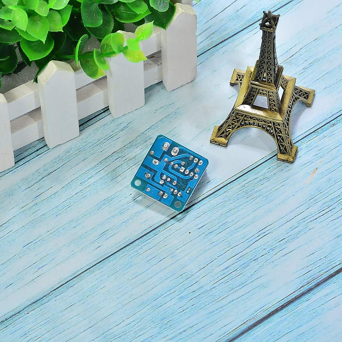 Comimark 2Pcs 12V On-Board Battery Low Voltage Alarm Buzzer Under Voltage Protection Module