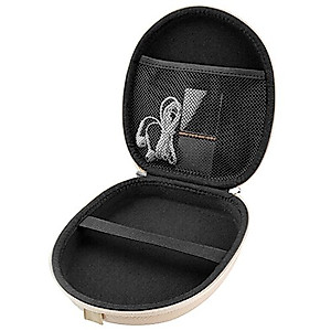 Linkidea Headphones Carrying Case Compatible with Bose QuietComfort QC45, QC35 II, QC35 II Gaming Headphone, QC SE Case, Protective Hard Shell Travel Bag with Cable, Charger Storage (Flesh Tone)