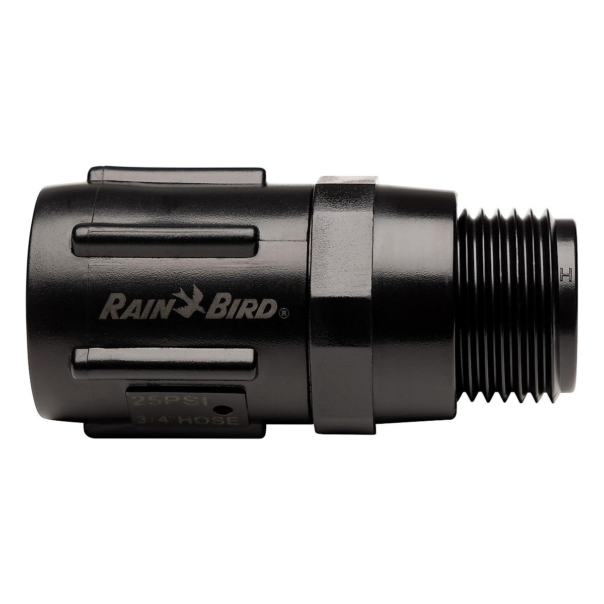 Rain Bird HT07525PSI Drip Irrigation 25 PSI Pressure Regulator, 3/4" Female Hose Thread x 3/4" Male Hose Thread