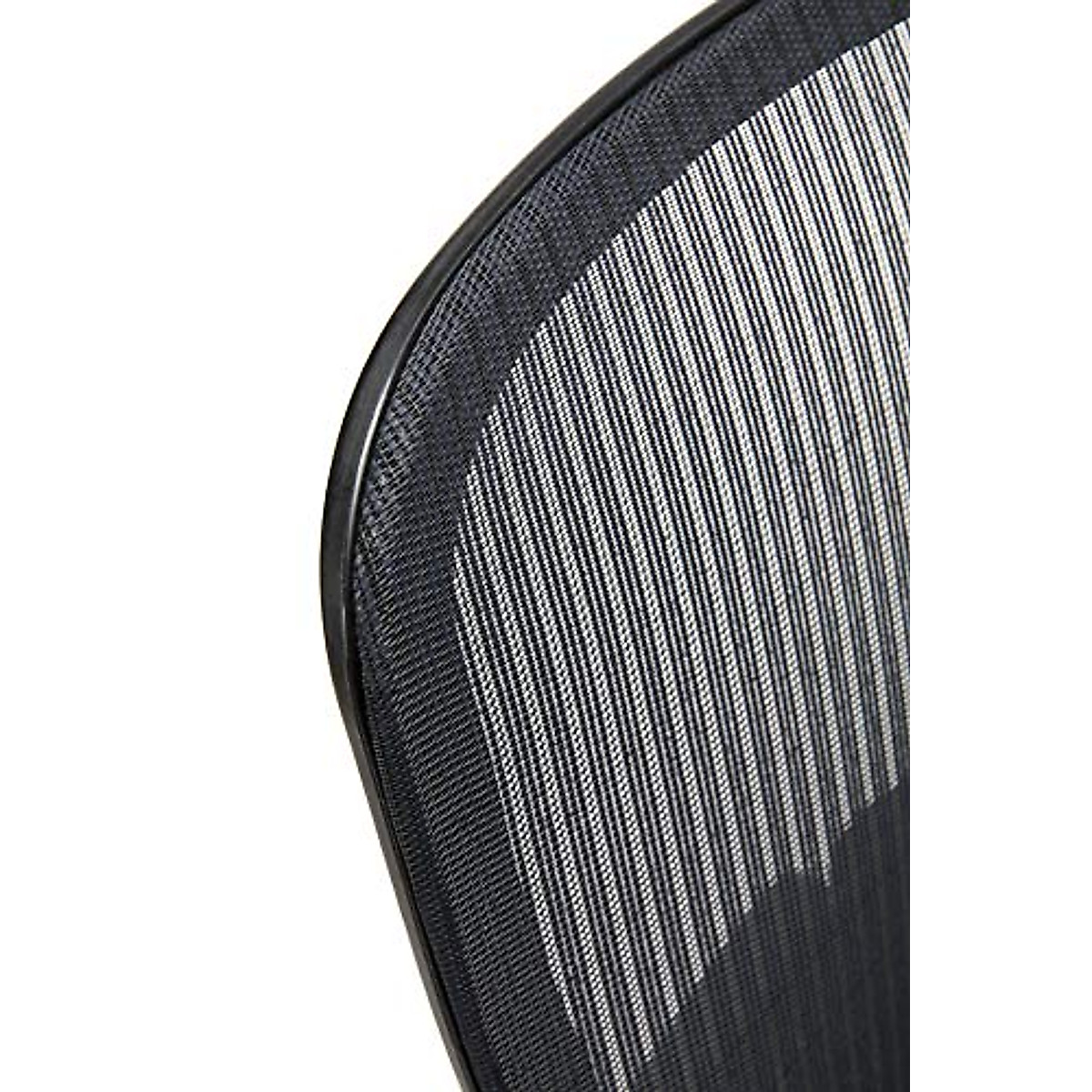 OFM Essentials Collection Mesh Seat Ergonomic Office Chair with Lumbar Support, in Black