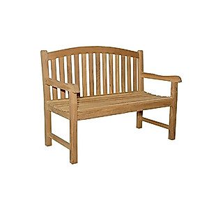 Anderson Teak Patio Lawn Garden Furniture Chelsea 2-Seater Bench