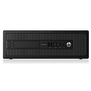 HP ProDesk 600 G1 SFF Slim Business Desktop Computer, Intel i5-4570 up to 3.60 GHz, 8GB RAM, 500GB HDD, DVD, USB 3.0, Windows 10 Pro 64 Bit (Renewed)