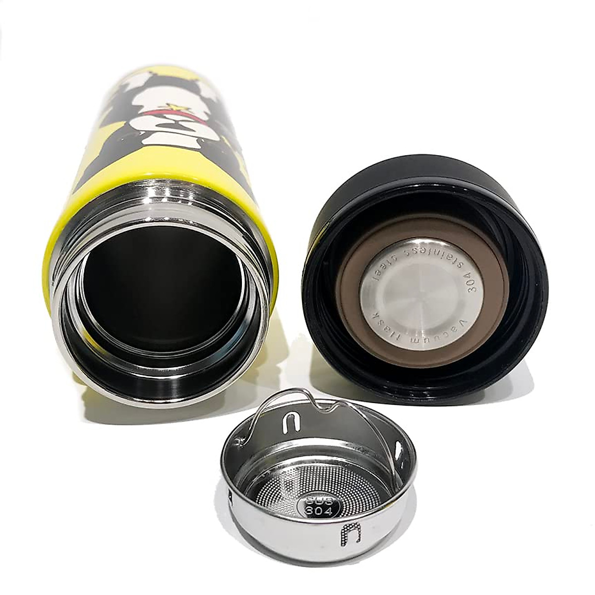 Marc Tetro Hollywood Boston Terrier Vacuum Insulated Water Bottle