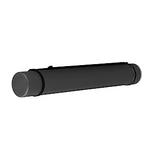 Poster Tube with Strap, Poster Tubes, Large Capacity Document Poster Storage Tube with Strap Poster Holder Tube Poster Storage for Artworks, Blueprints, Drafting and Scrolls(Black)