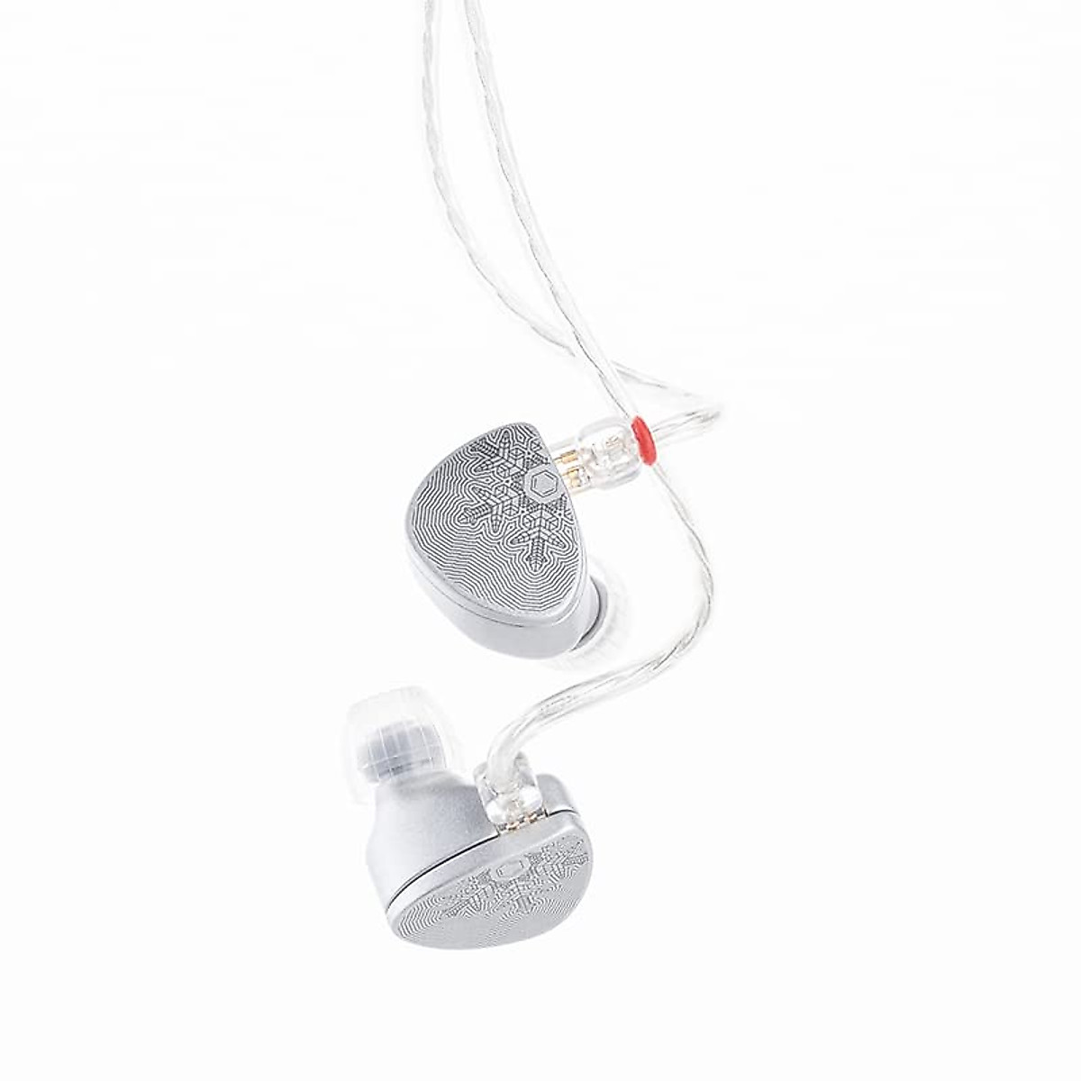 Moondrop Aria Snow Edition Wired Earbud High Performance Diamond-Like Diaphragm ARIA SE Dynamic Driver 0.78 Pin in-Ear Earphone