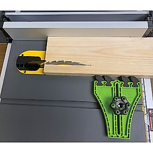 BOW Products Portable Saw Featherbaord FP5 - Featherboard for Tables Saws, Contractor Saws or Smaller Table Surfaces - EVA Feathers that Reduce Kickback - Woodworking Tools and Safety Accessories