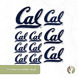 University of California Berkeley Sticker Golden Bears Cal UC Stickers Vinyl Decals Laptop Water Bottle Car Scrapbook T3 (Type 3-1)