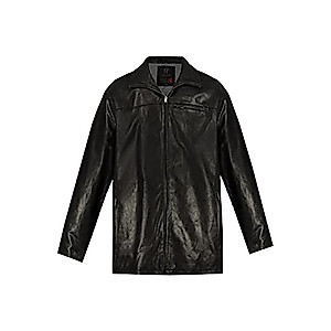 JP 1880 Menswear Big & Tall Plus Size L-8XL Leather Jacket Set black XXX-Large 705620130