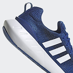 adidas Men's Swift Run 22 Sneaker, Team Royal Blue/White/Legend Ink, 10