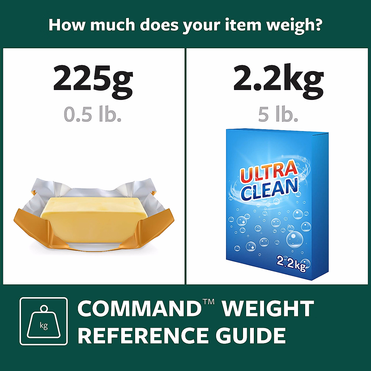 Command 17006H Outdoor Mini Hooks with Adhesive Strips- Outdoor Small Comand Hooks for Hanging decorations and other Light Items Damage Free