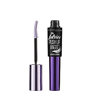Maybelline The Falsies Push Up Angel Waterproof Mascara, Lengthening and Curling Make Up Formula, Very Black, 1 Count
