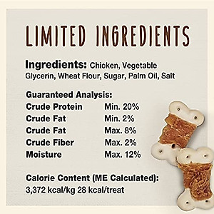 Cadet Gourmet Chicken Wrapped Biscuit Dog Treats 14 oz.