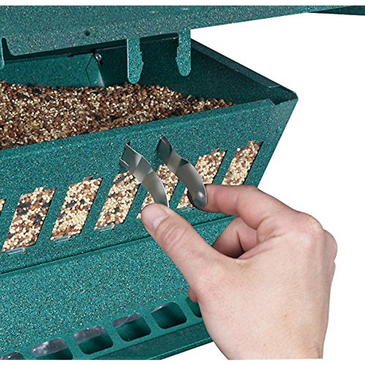 H-F Green Absolute II Two Sided Feeder With Windows