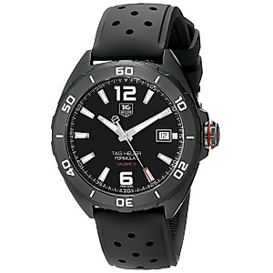 Tag Heuer Formula 1 Calibre 5 Black Titanium Automatic Watch 41mm WAZ2115.FT8023