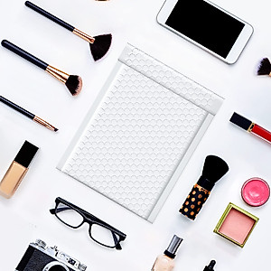 Metronic Bubble Mailers 6x10 50Pack, Self-Seal Bubble Envelopes, Waterproof Bubble Mailer, Padded Envelopes, Mailers Padded for Shipping, Packaging for Business, White, Bubble Mailers Usable Size 6x9