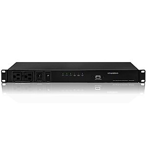 Soundavo PMX-1100 Power Conditioner/Surge Sequencer 10 Protected Outlets and 3 Zones 15A with USB Charger
