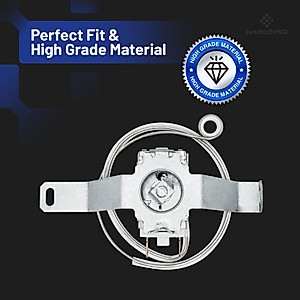 EvertechPRO Refrigerator Cold Control Replacement for Whirlpool 2200859 2200830 2210378 2210379 455664