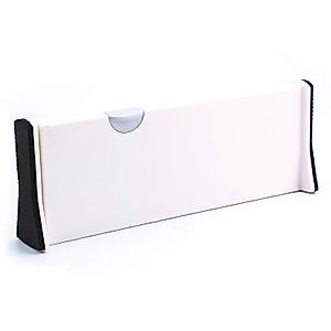 Kingrol 8 Pack 11-17 Inch Adjustable Drawer Organizers, Expandable Drawer Divider with Non-Slip End, Household Separators for Kitchen Utensils Dressers Clothes Craft Office Supplies