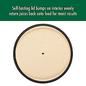 Ballarini Bellamonte Cast Iron Dutch Oven with Lid 4.25-qt, Serves 4-4, Crema White