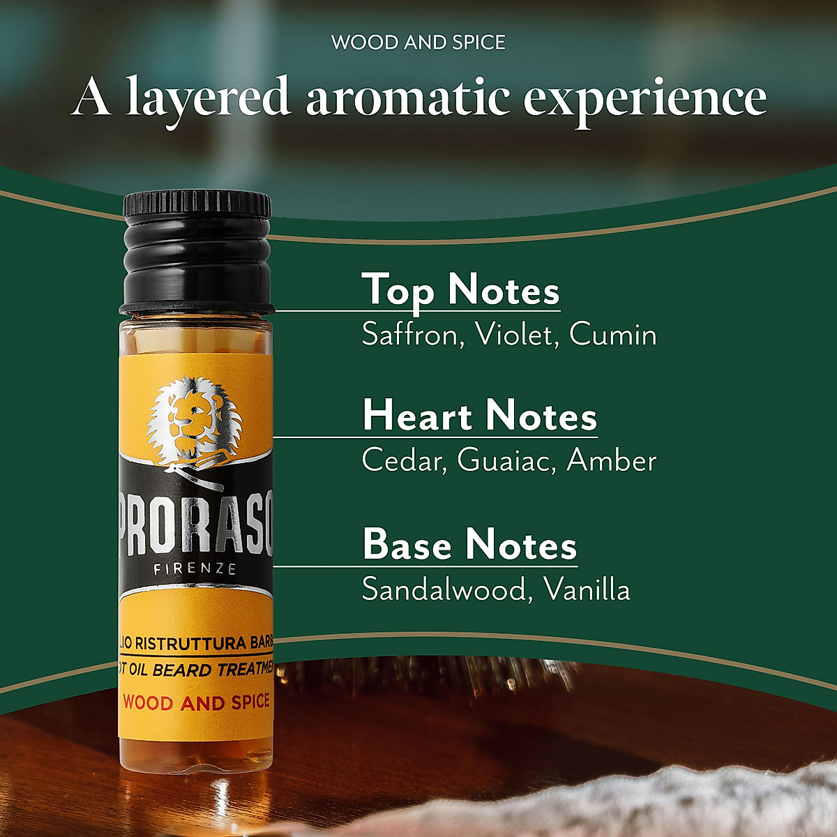 Proraso Hot Oil Beard Treatment Set , 0.6 Fl z (Pack of 1)